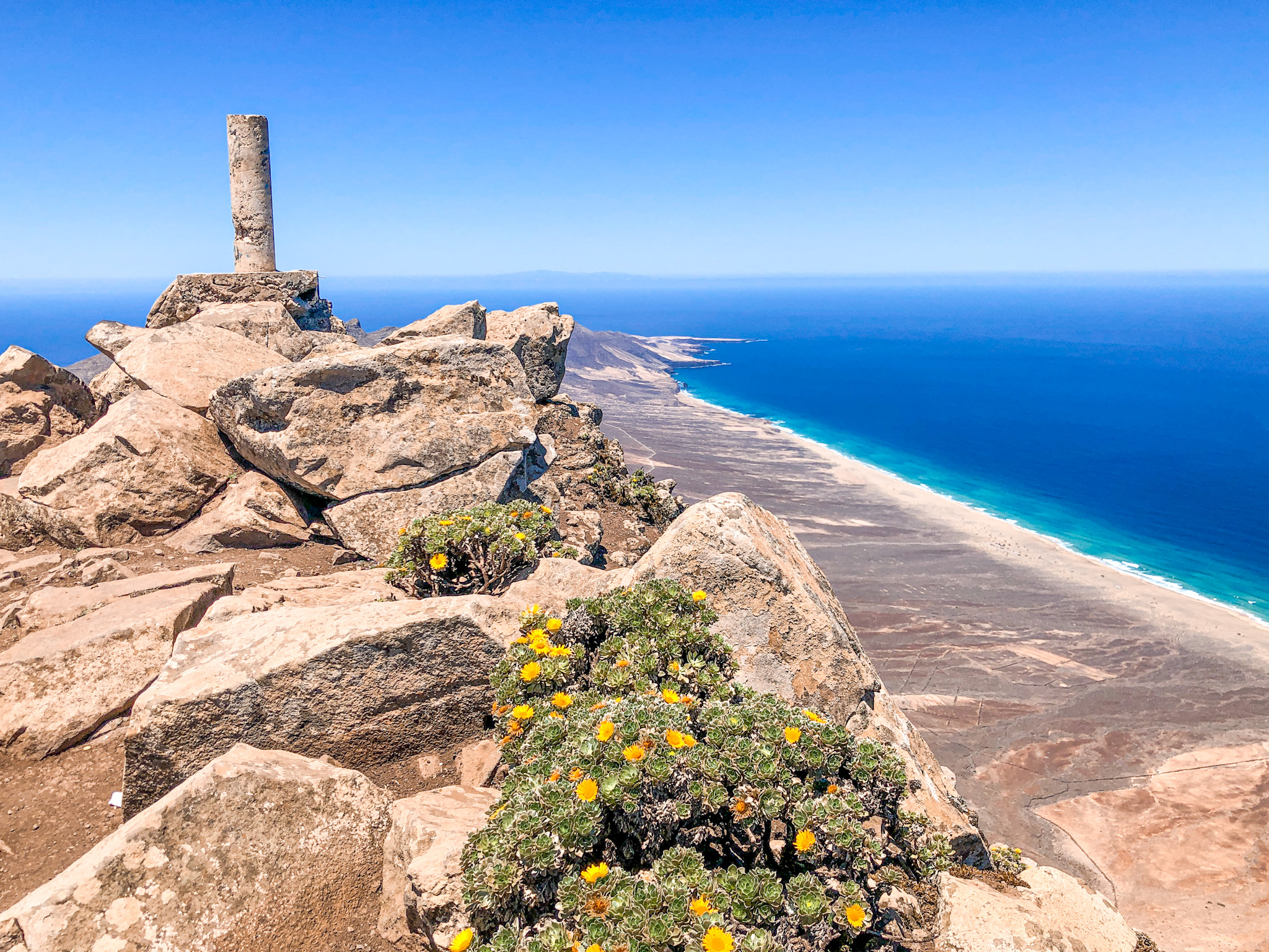 Pico De La Zarza Fuerteventura S Highest Peak Jaki On Fuerte